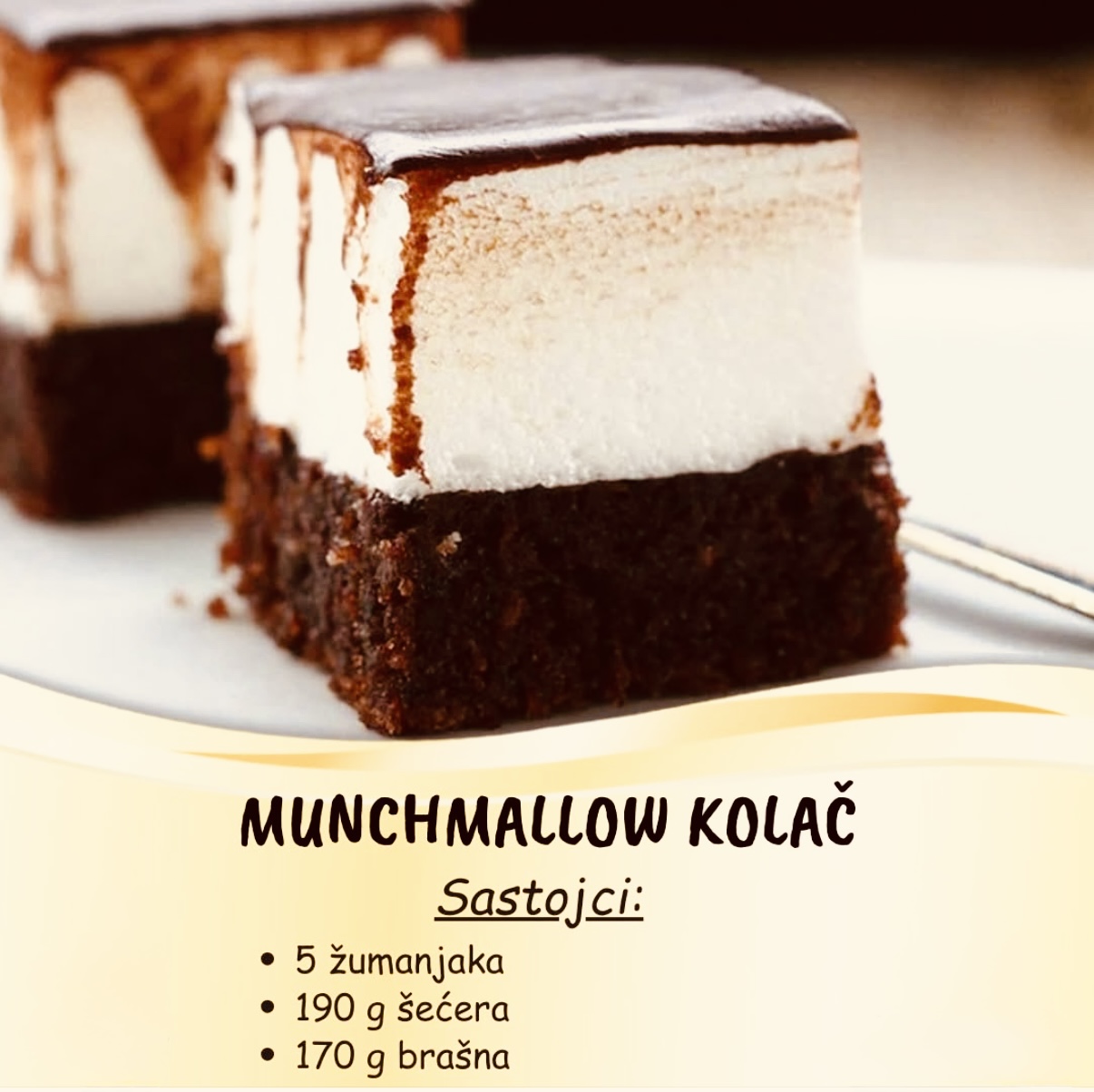 NAJMEKŠI MUNCHMALLOW KOLAČ: Recept koji svi traže! - Prirodno zdravlje