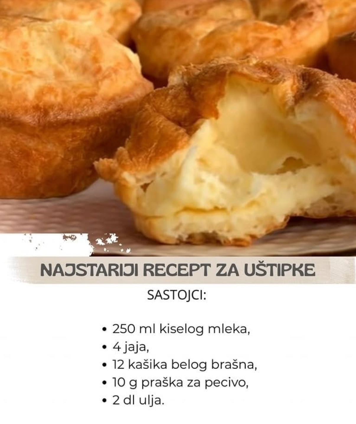 NAJSTARIJI RECEPT ZA UŠTIPKE KOJI UOPŠTE NE UPIJAJU ULJE: Tajna ...